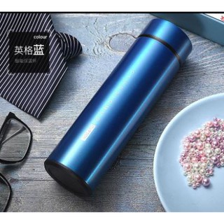 LED Thermos Botol Air Tahan Panas 500ml Smart Temperature Flask with ...