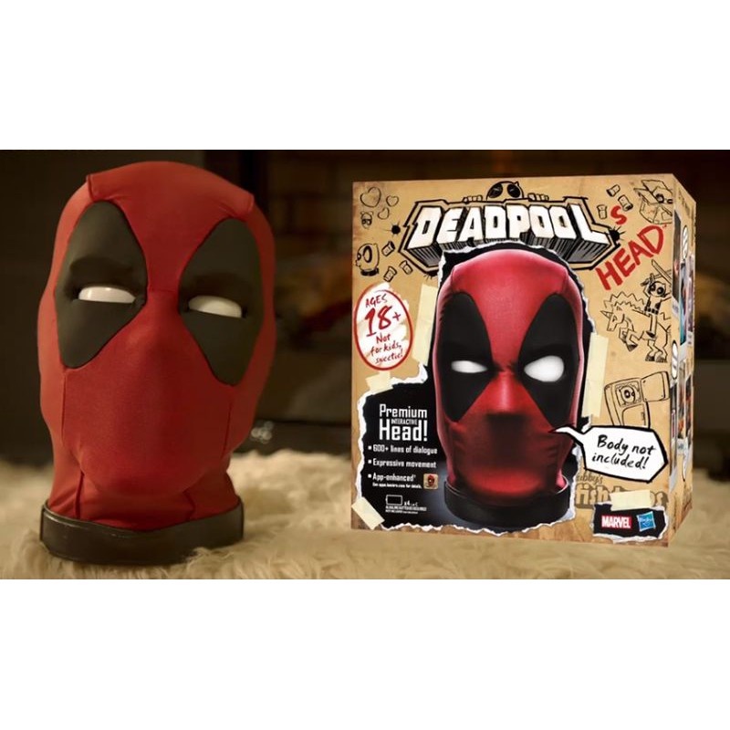 Hasbro 1/1 Deadpool Interactive Head Talking Head | Shopee Malaysia