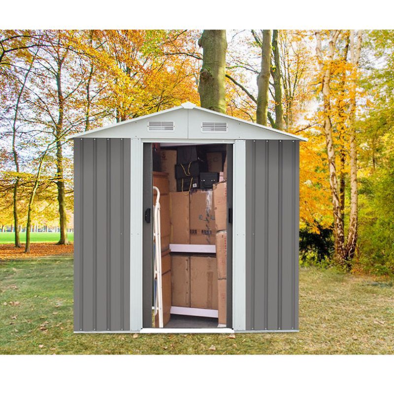 [ NEW ITEM 2022] OUTDOOR STORAGE WOOD AND STEEL STOR LUAR RUMAH LASAK ...