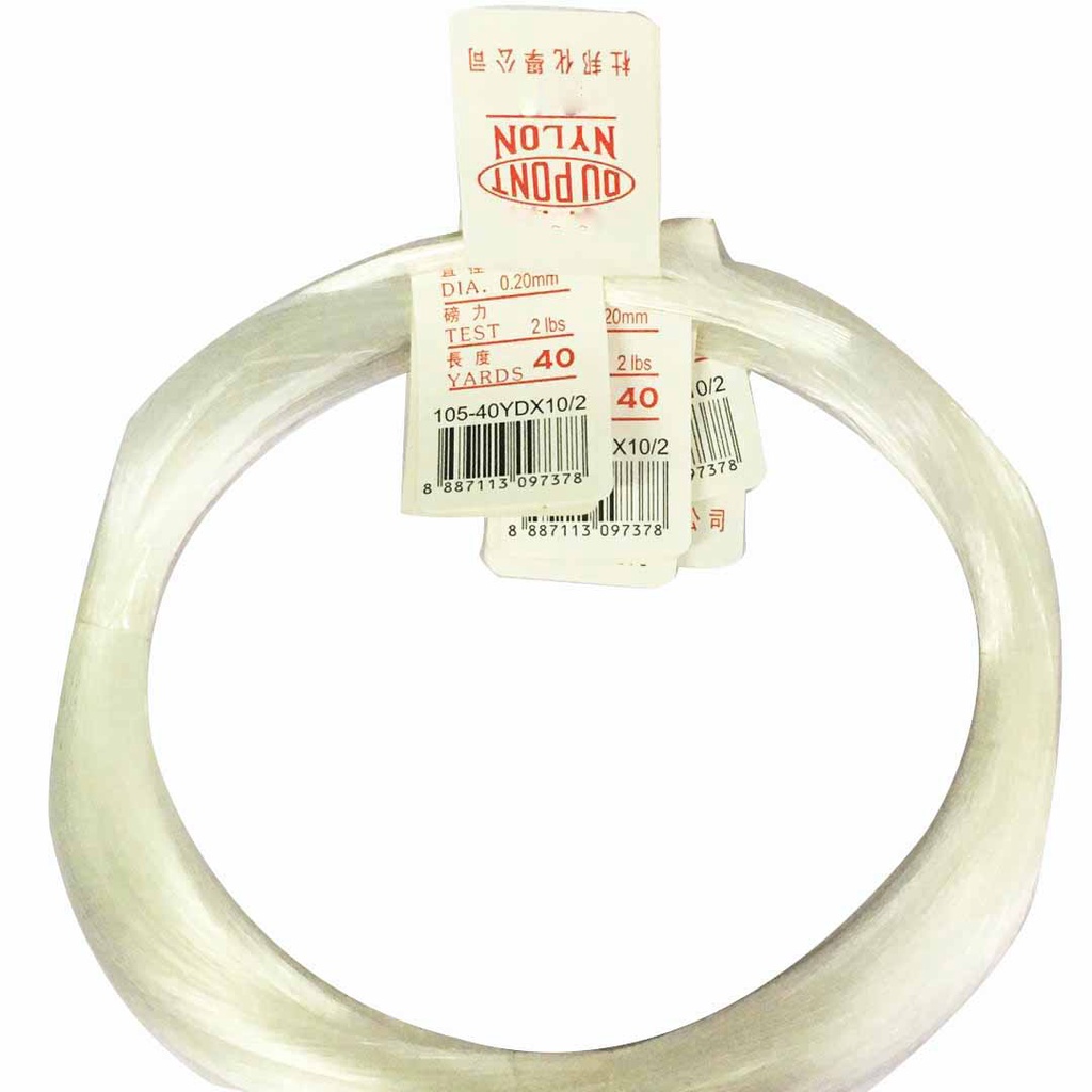 NEW DU PONT / DUPONT 40YDS COIL LINE 6lb - 50lb | Shopee Malaysia