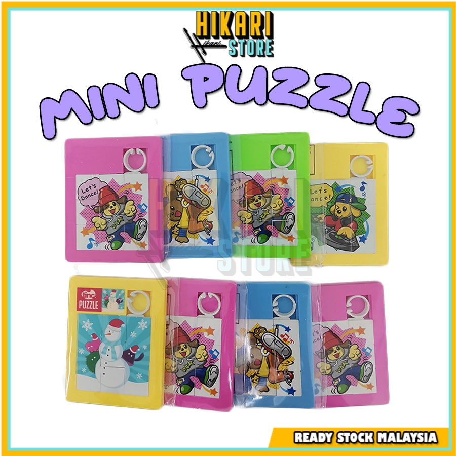 Classic Toddlers Children Childhood Plastic Sliding 9 Grids Three ...