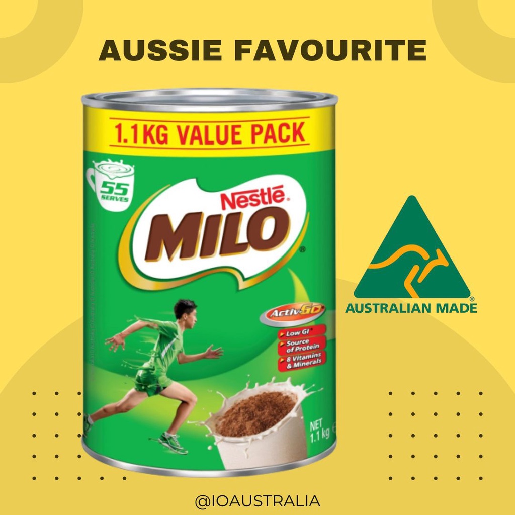 Milo - Australia Made 460g / 1.1kg / Less Sugar | Shopee Malaysia