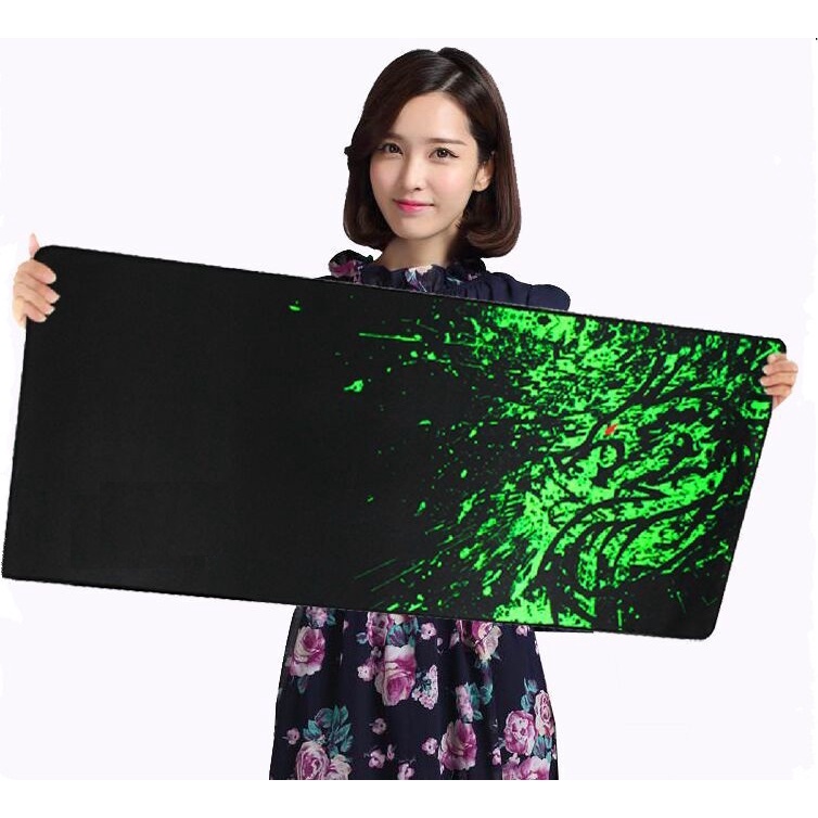 Extra Large Gaming Mat Non-slip Anti Fray Stitching Keyboard Mouse Pad ...