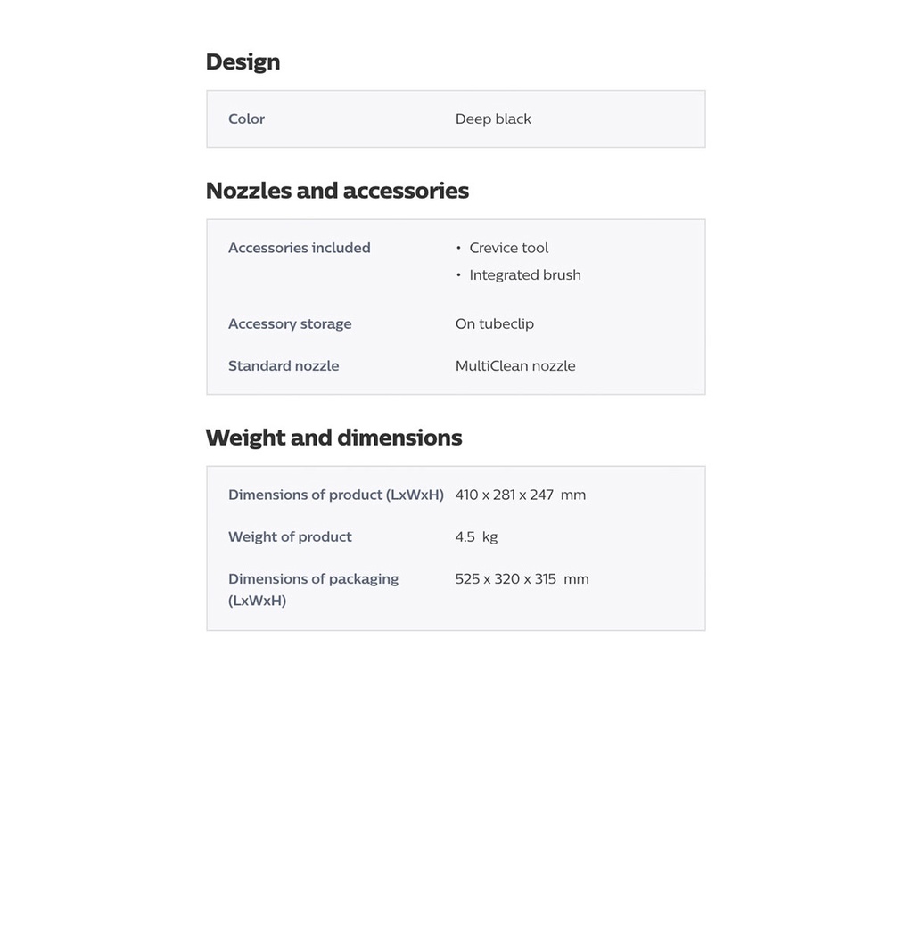 Philips PowerPro Bagless Vacuum PowerCyclone Tech FC9350 | FC9350/62 ...