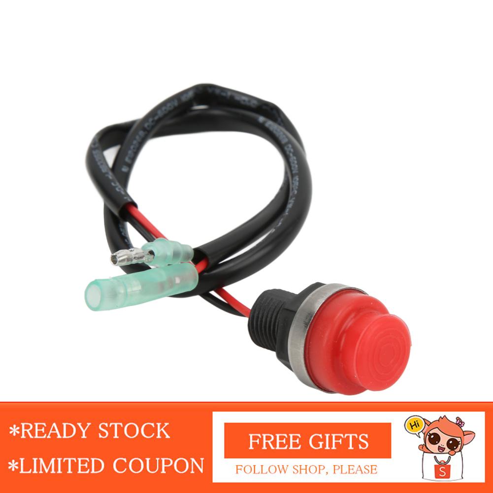 Nearb Universal Boat Outboard Engine Motor Start Stop Switch 45cm For ...