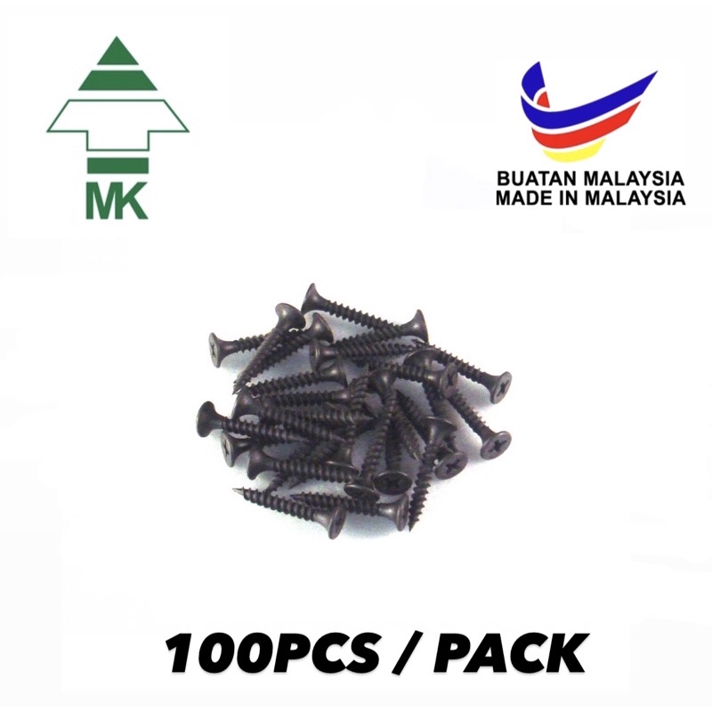 [100% ORIGINAL] MK PARTITION DRYWALL SCREW / WOOD SCREW / CEILING SCREW ...