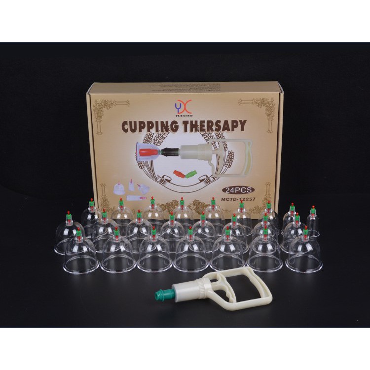 Cupping Therapy Set Traditional Bekam Vacuum Suction Terapi Vakum Cup Medical Health Treatment ...