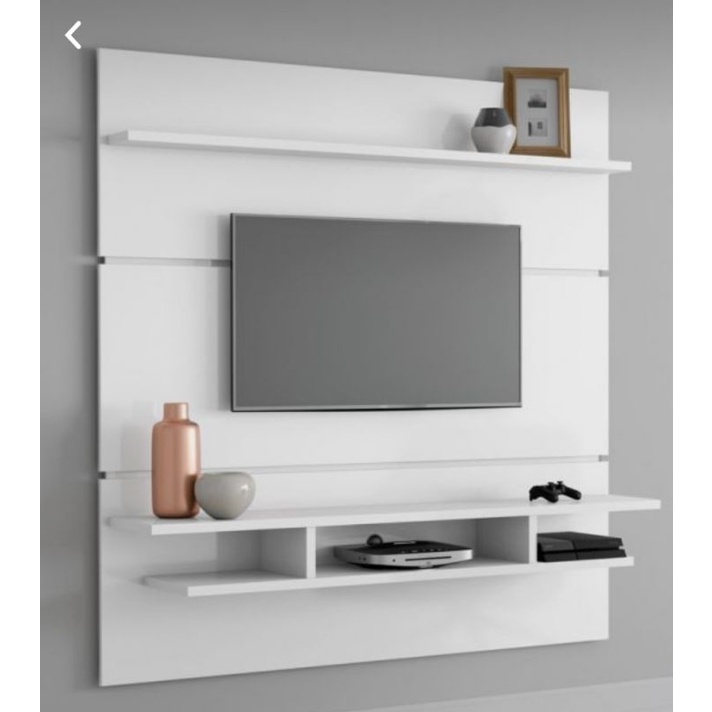 TV Cabinet Wall Mounted 6ft with rack | Shopee Malaysia