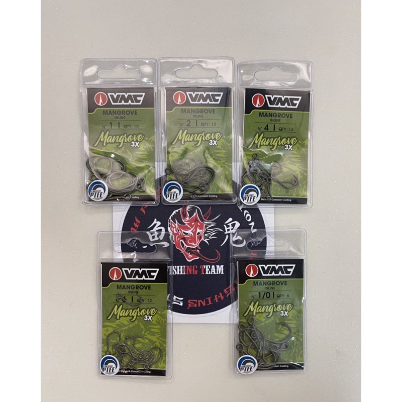 Hook, VMC Mangrove Inline 3X #7234 | Shopee Malaysia