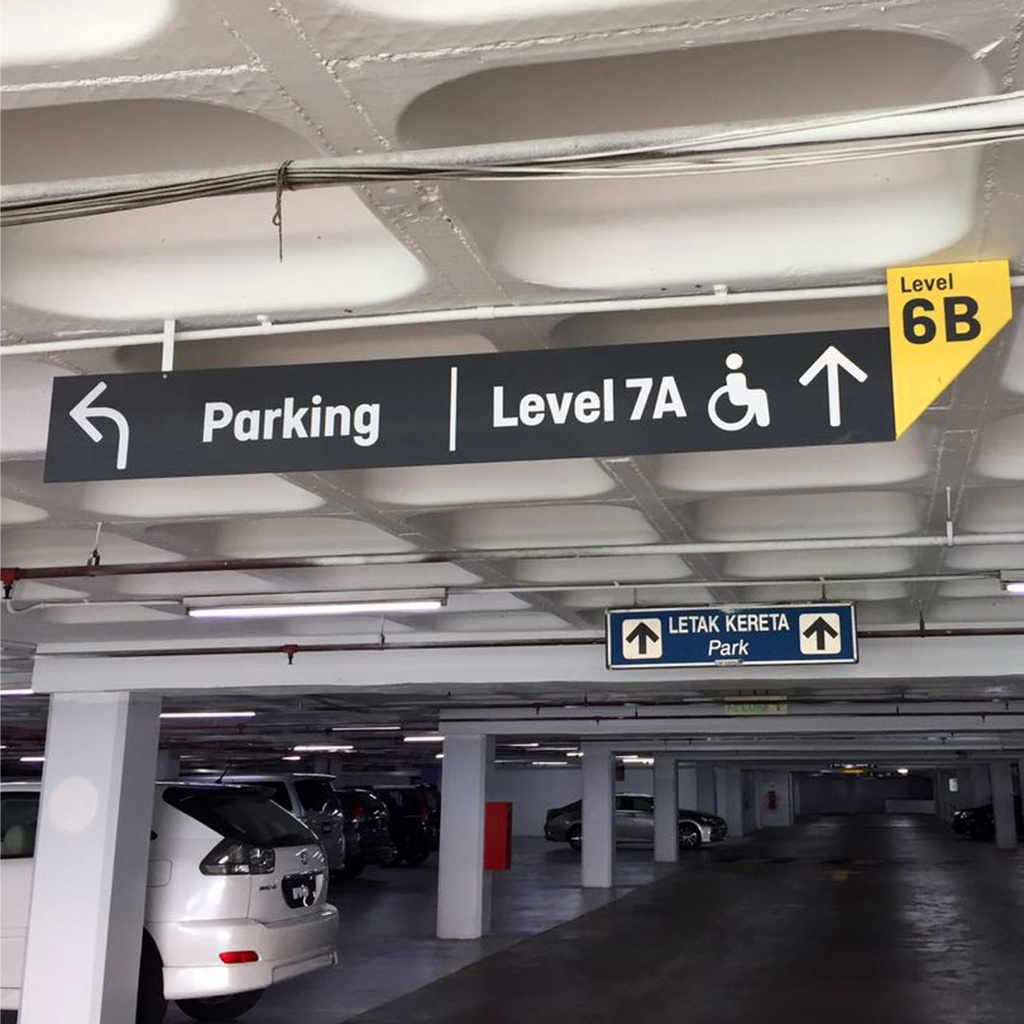 Special Customization Carpark Signage | Shopee Malaysia