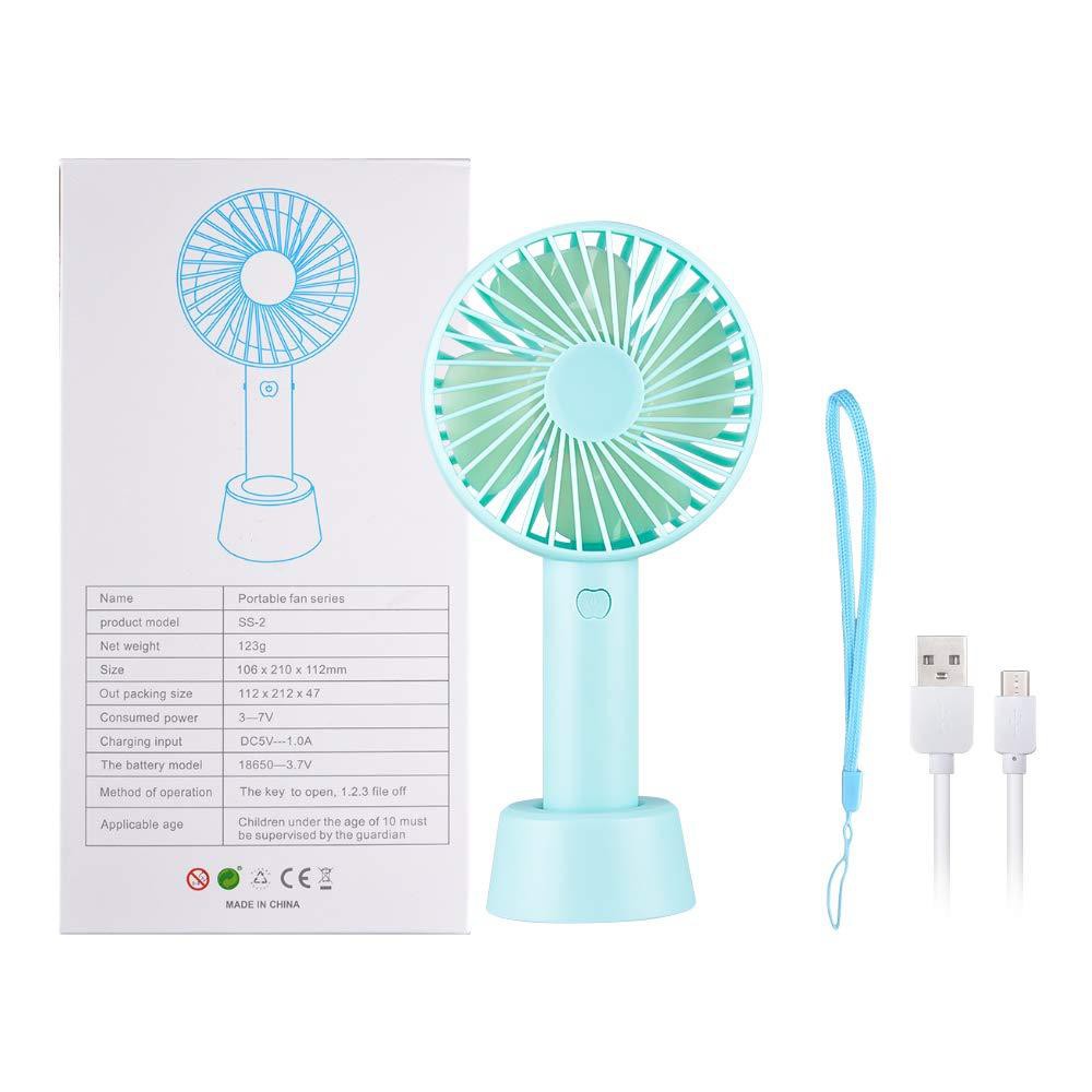 Rechargeable Portable Handy Mini Fan USB with Stand Kipas Bayi Summer ...