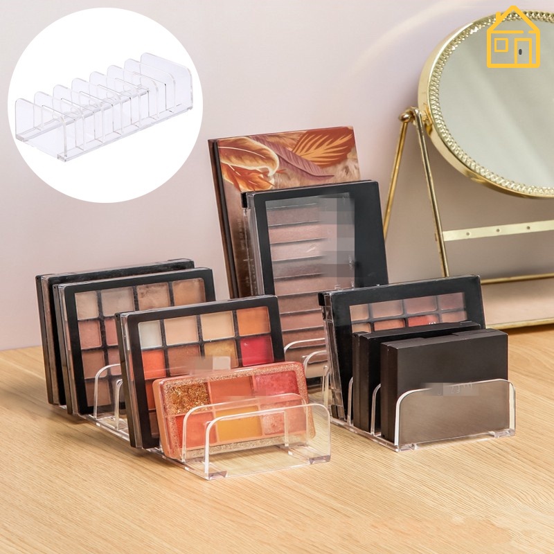 7-Grids Acrylic Eyeshadow Palette Organizer / Multifunctional ...