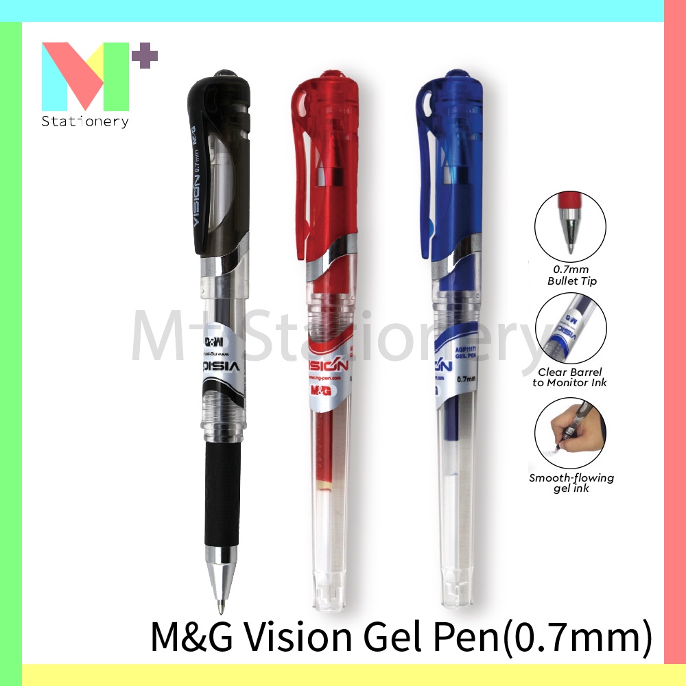 M&G Vision Gel Pen 0.7mm AGP11171 (1'pcs) | Shopee Malaysia