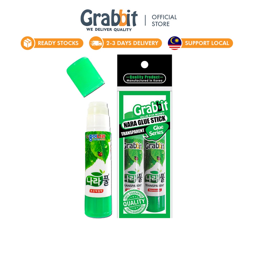 Grabbit Glue Stick Nara Korea (8g / Pack) | Shopee Malaysia