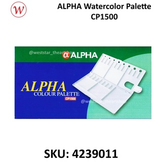 ALPHA Watercolor Palette, Watercolor Palette, Palet Cat Air | Shopee ...