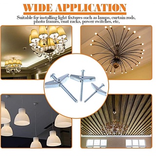 25pcs M4 M5 Steel Toggle Bolt Wing Nut Butterfly Wall Plug Partition ...