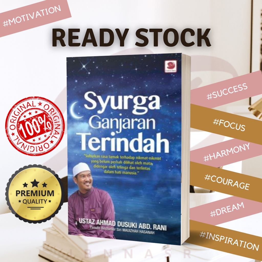 BUKU MOTIVASI | Syurga Ganjaran Terindah | Shopee Malaysia
