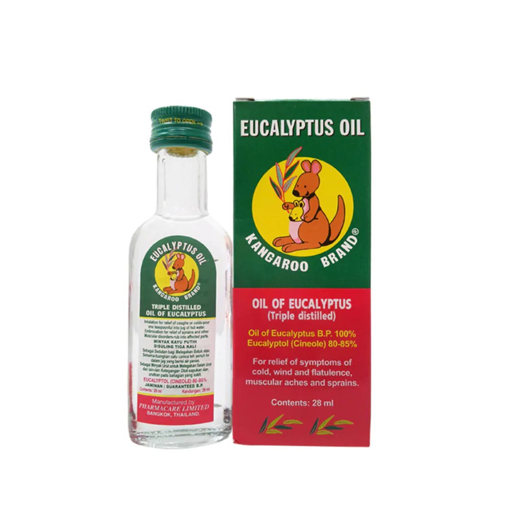 Kangaroo Brand Eucalyptus Oil (28ml) | Shopee Malaysia