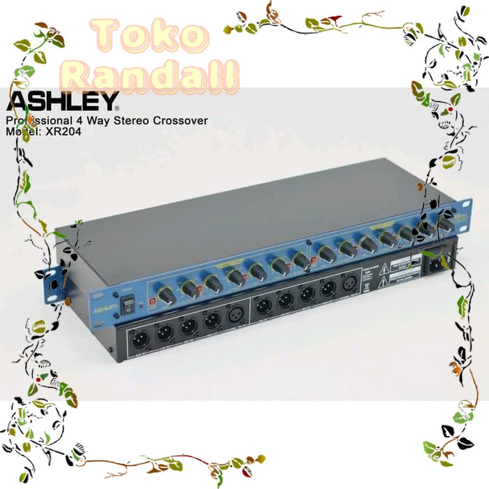 4 Way Stereo Crossover Ashley Xr204 Xr 204 Good Quality Original ...