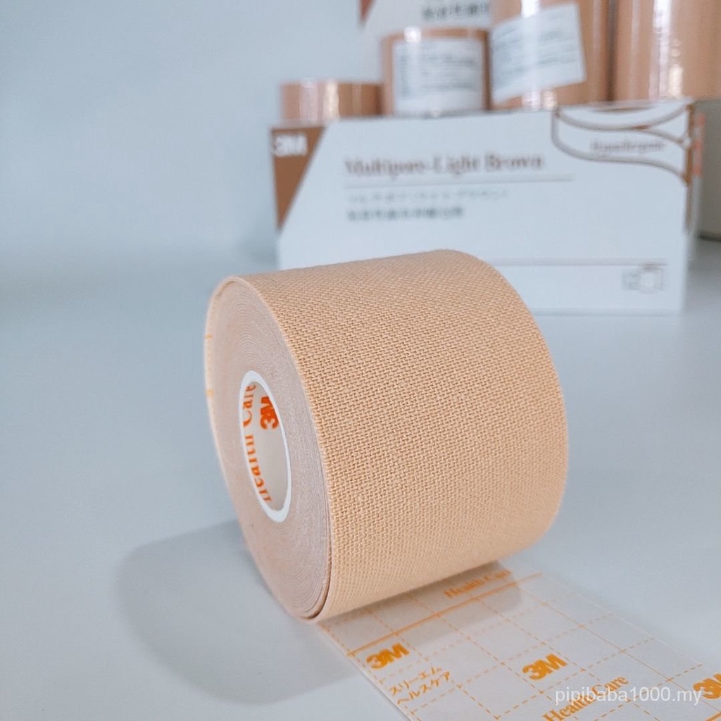 3M Double Sided Tape Velcro3MPita Tiub Hidung, Pita Pelekat Perubatan ...