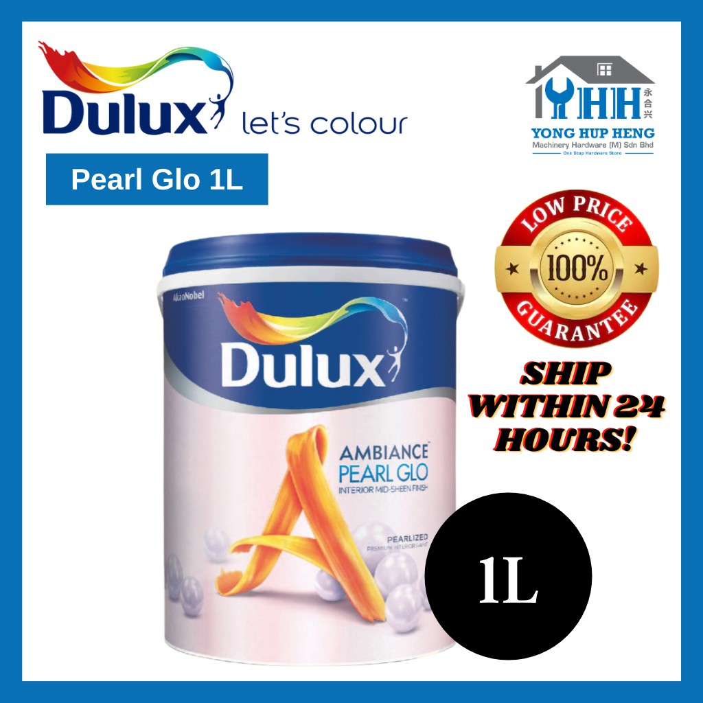 Dulux ICI Pearl Glo 1L (standard colour) 100% Original | Shopee Malaysia