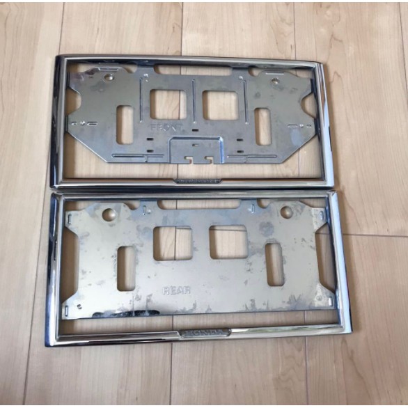 Honda chrome frame plate | Shopee Malaysia