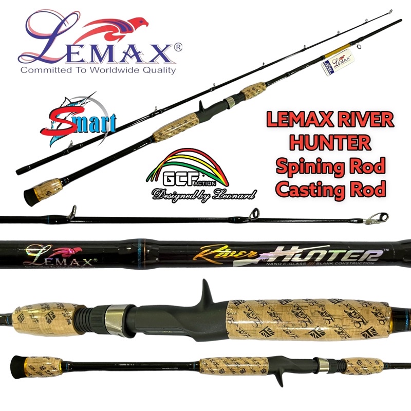 Lemax RIVER HUNTER BC (Rod Memang Ringan) | Shopee Malaysia