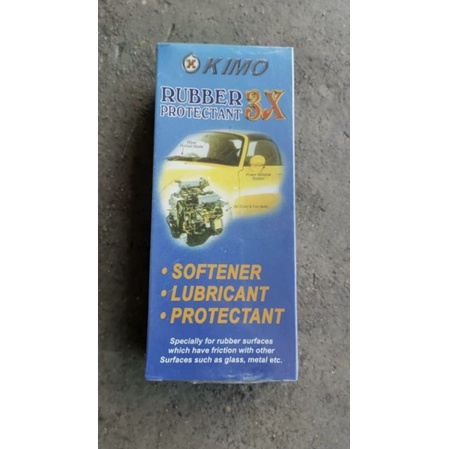 KIMO 3X Rubber Protectant Rubber Glide Minyak Cermin (140ml) | Shopee ...
