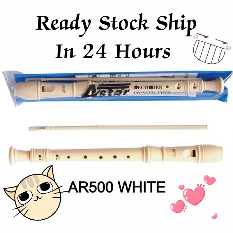 (Ready Stock) A-Star Soprano Recorder/ Rekoder Alat-alat muzik music ...