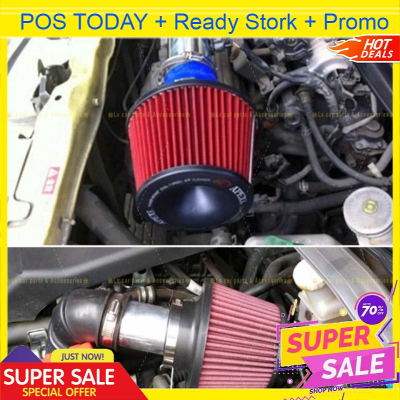 Air Filter Flow Power Intake Apexi Myvi Bezza Axia Viva Kancil Saga ...