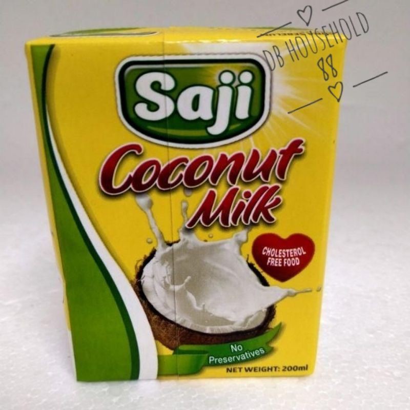 Santan Saji/ Saji Coconut Milk 200ml | Shopee Malaysia