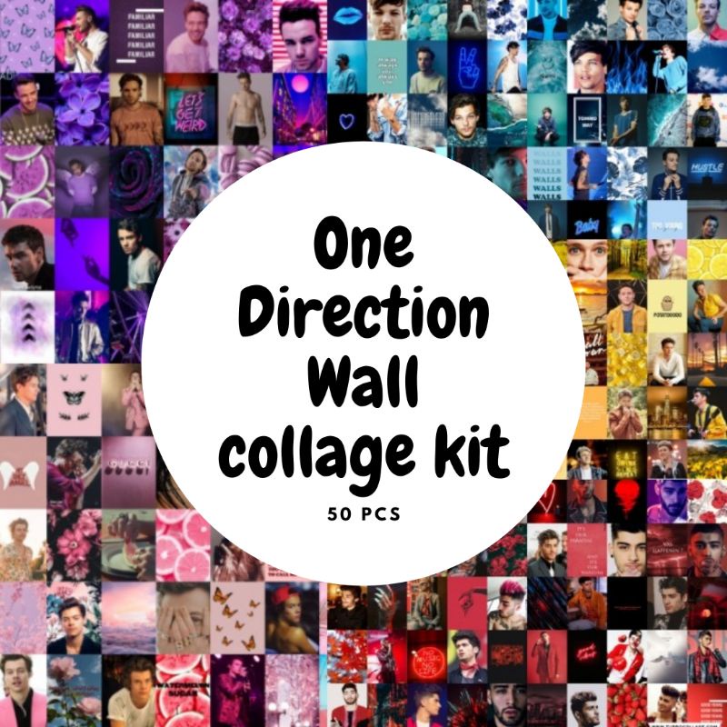One Direction Wall Collage Kit - Solo Edition (50pcs) | Shopee Malaysia
