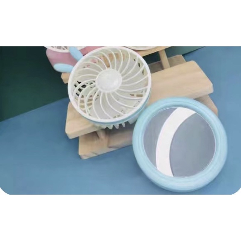 Mini Fan Small Kipas Automatic Swing Clip Hand Cooling Office Table USB ...