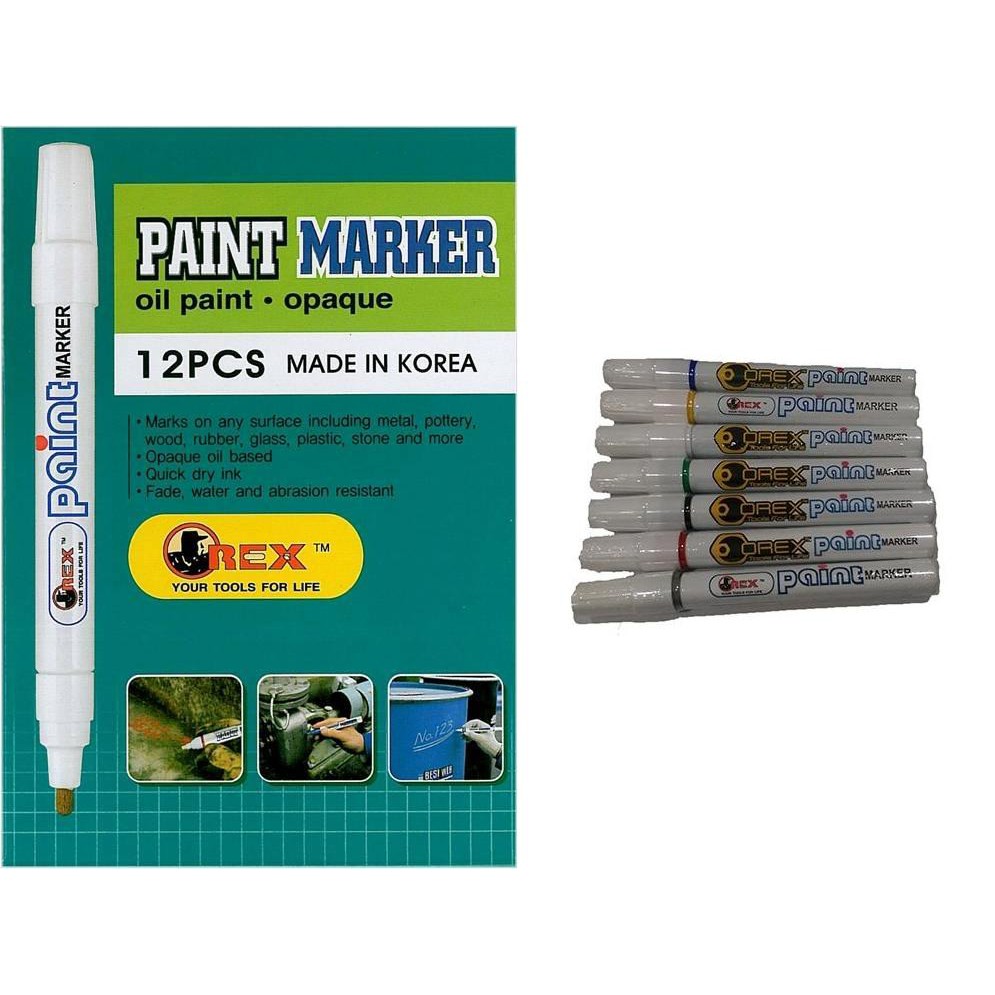 1 dozen Orex Paint Marker | Shopee Malaysia