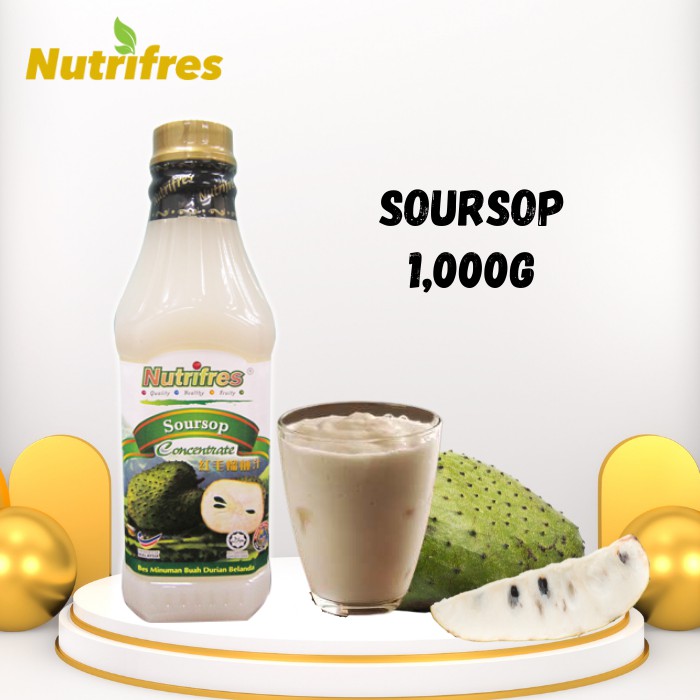 Nutrifres Soursop Fruit Juice Concentrate/Cordial (1000g) | Shopee Malaysia