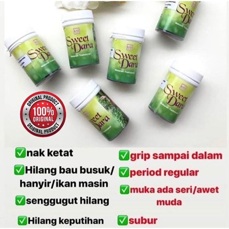 Jamu sweet dara by kak KM | Shopee Malaysia