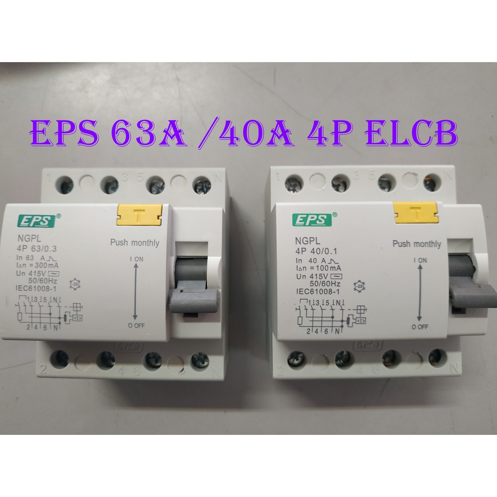 EPS 4POLE 40A/63A 100mA/300mA RCCB / ELCB | Shopee Malaysia EPS 4POLE 40A/63A 100mA/300mA RCCB / ELCB | Shopee Malaysia