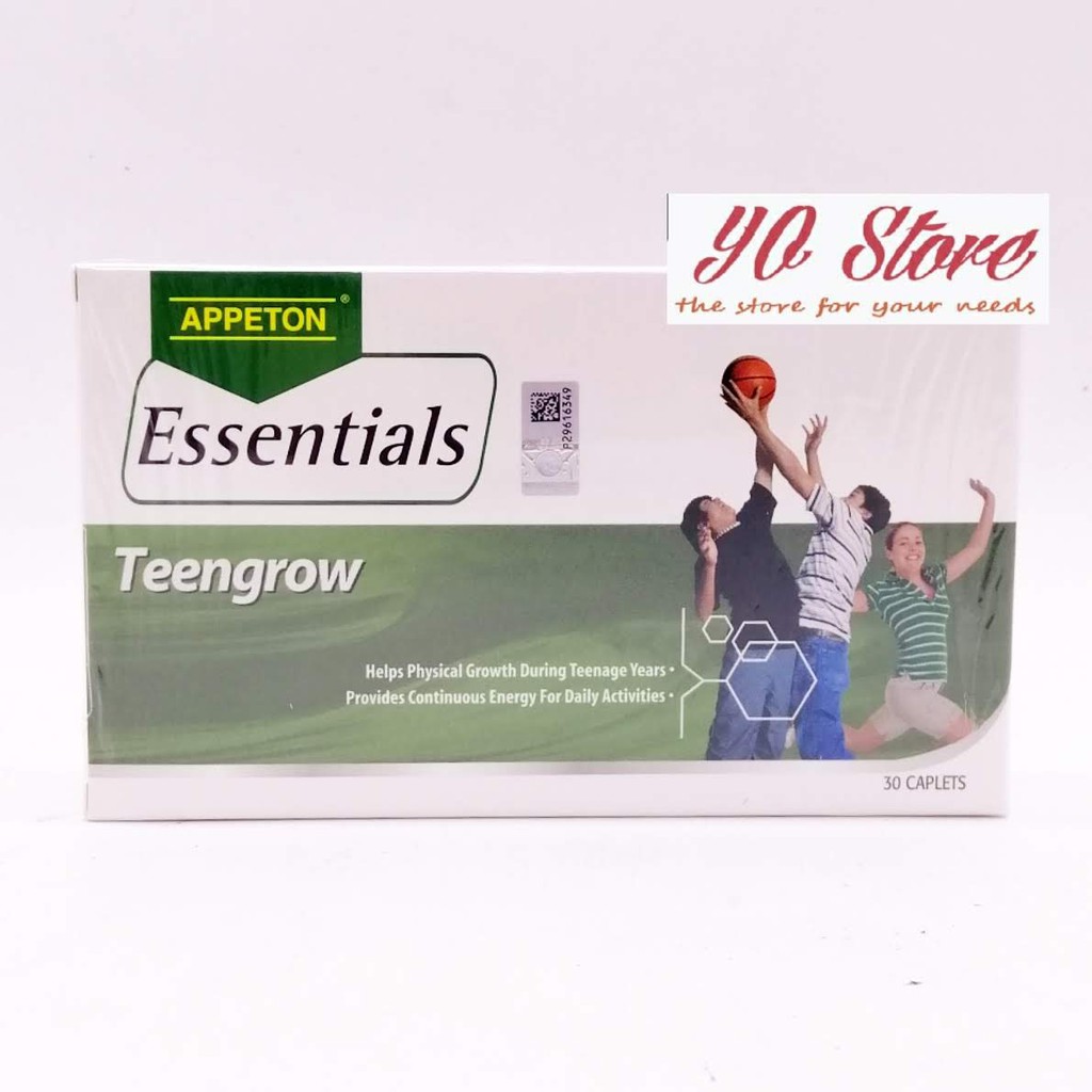 Appeton Essentials Teengrow Caplets 30's | Shopee Malaysia