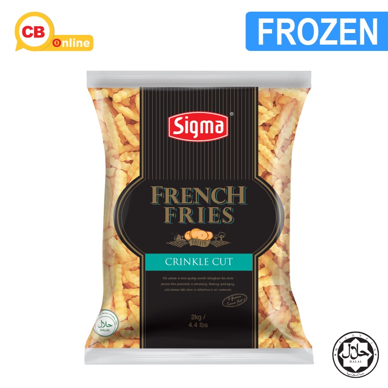Sigma French Fries Crinkle Cut (2kg) | Shopee Malaysia