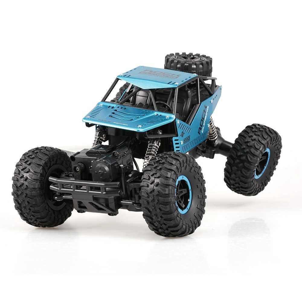 4WD Dual Motor RC Rock Crawler Off-road (Blue) | Shopee Malaysia