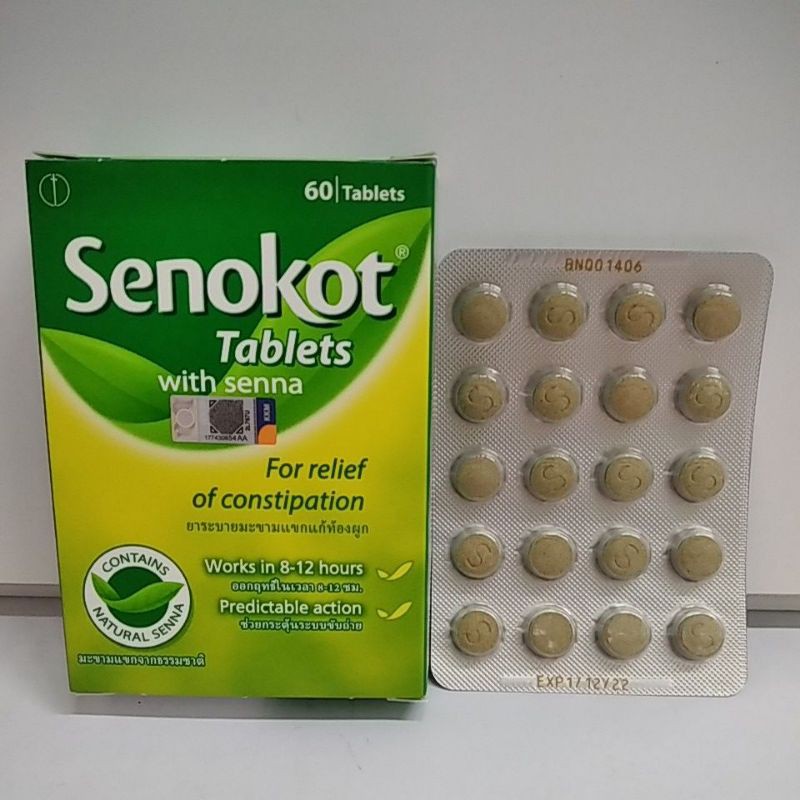 Senokot Tablets with Senna (Strip/Box) | Shopee Malaysia