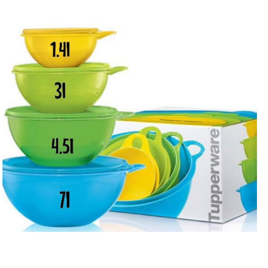 Tupperware: That's A Bowl Set (1) / (4) | Shopee Malaysia