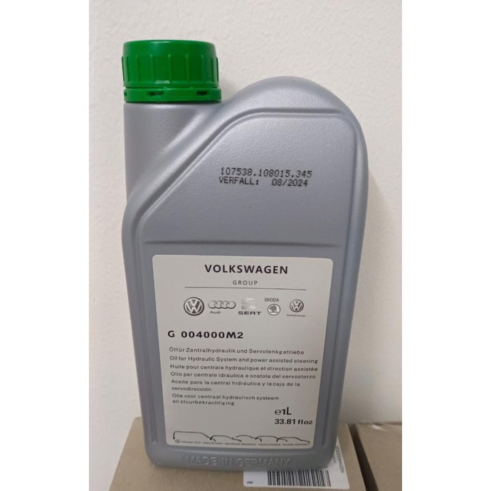 ( 100% ORIGINAL ) VOLKSWAGEN MECHATRONIC FLUID HYDRAULIC ( 1L ...
