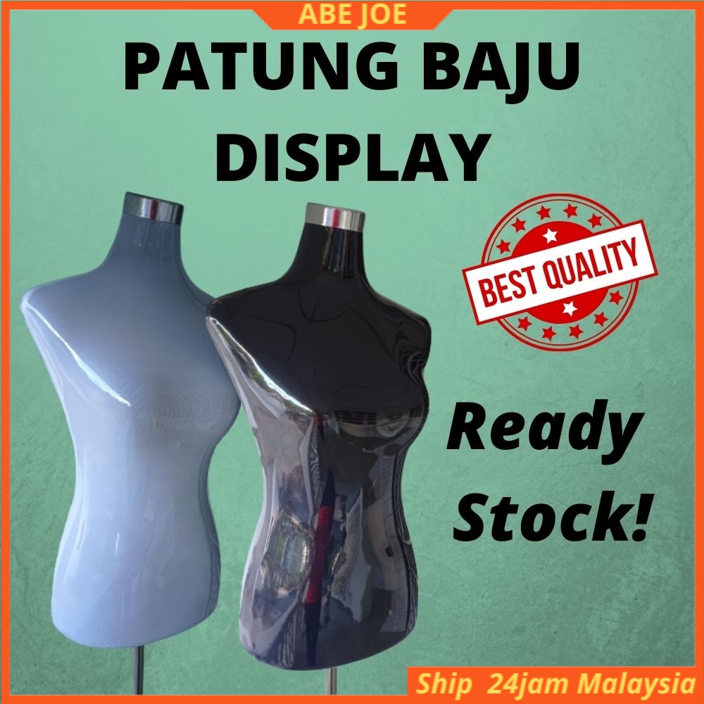 Mannequin female Mannequin with Steel Stand Patung Display Wanita Siap ...