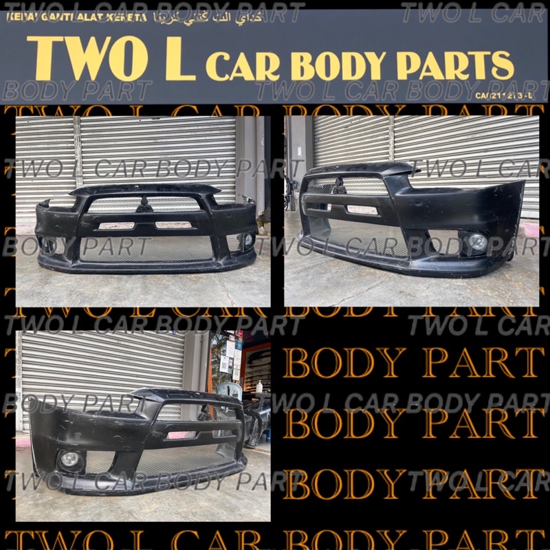 INSPIRA LANCER GT EVO X BUMPER FIBRE BODYKIT | Shopee Malaysia