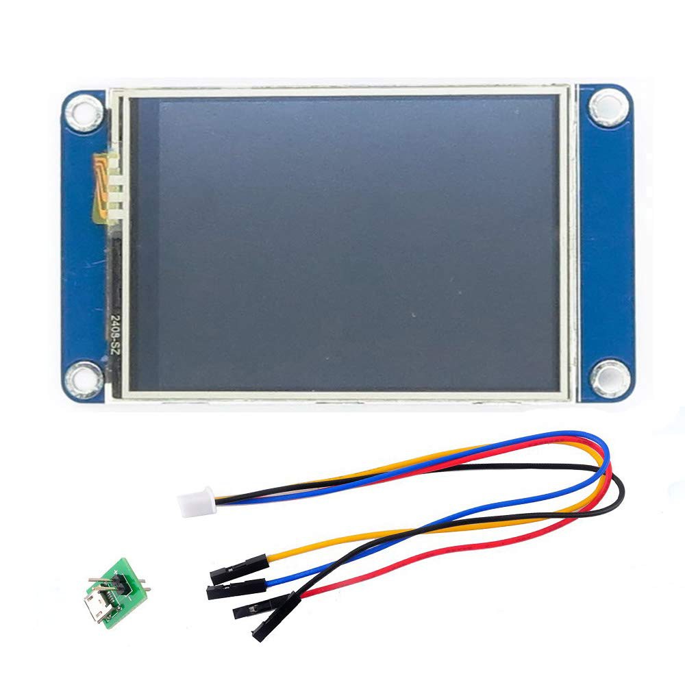 Nextion 2.4" UART HMI Smart LCD Touch Display Module NX3224T024 for Arduino Raspberry Pi ESP8266 ...