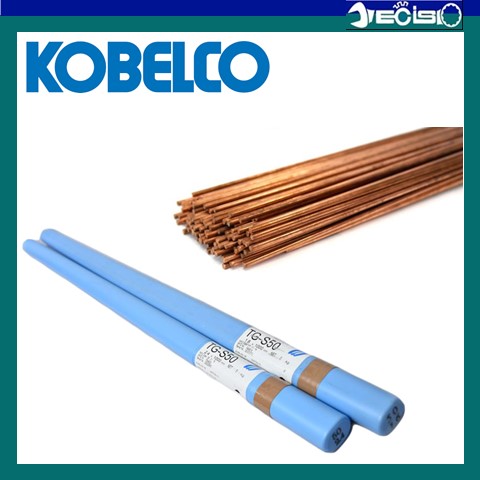 KOBELCO TGS50 Familiarc TIG Welding Mild Steel Electrode Filler Rod (1.6mm x 1 meter ) (5kg ...