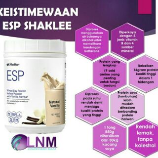 ESP Shaklee - Ready stock (new packaging) | Shopee Malaysia