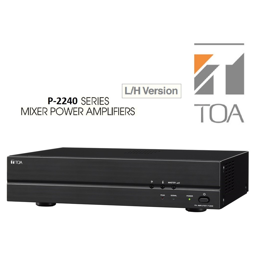 TOA P-2240 Power Amplifier | Shopee Malaysia
