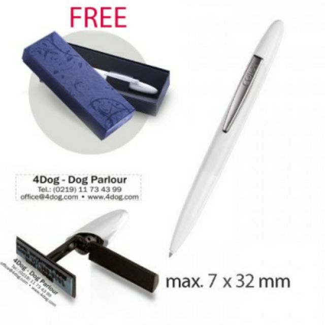 Cop jenis Pen - Stamp Writer - Sangat mudah, cop bersama pen | Shopee ...